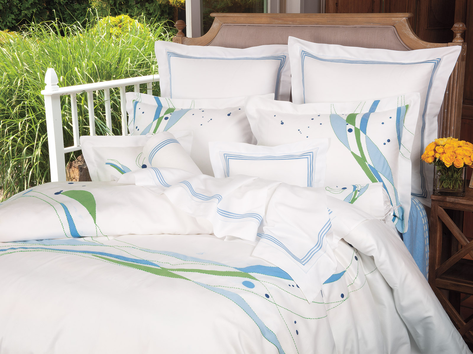Ebb & Flow - Luxury Bedding - Italian Bed Linens - Schweitzer Linen