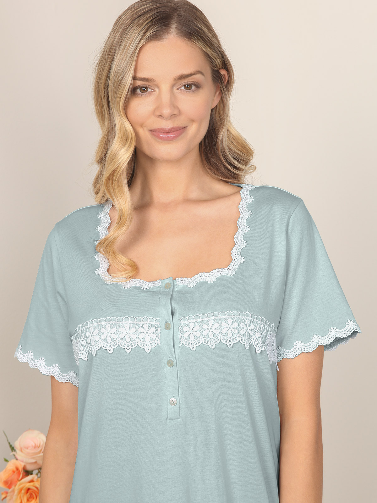 Sophie - Luxury Nightwear - Schweitzer Linen