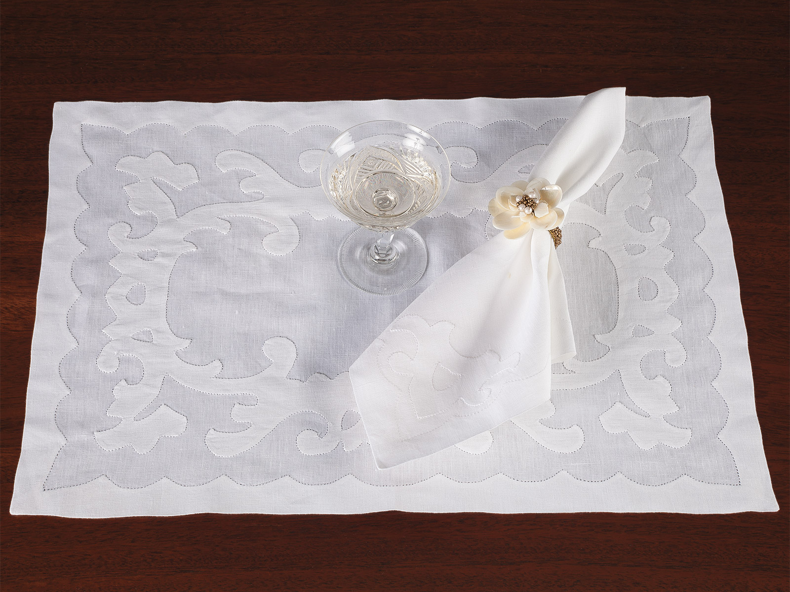 Royal Park Placemat Sets - Fine Table Linens - Schweitzer Linen